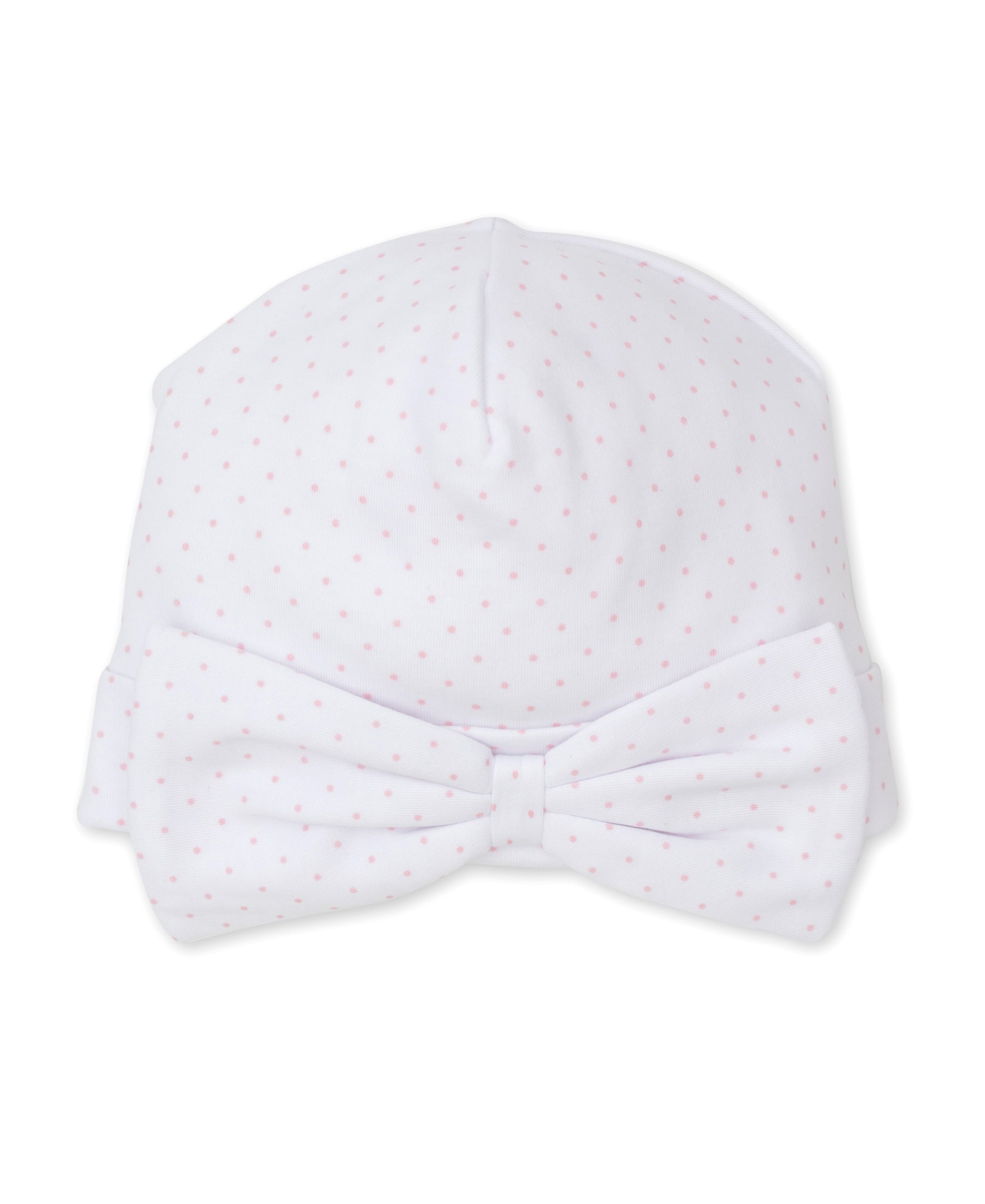 White/Pink New Kissy Dots Novelty Hat