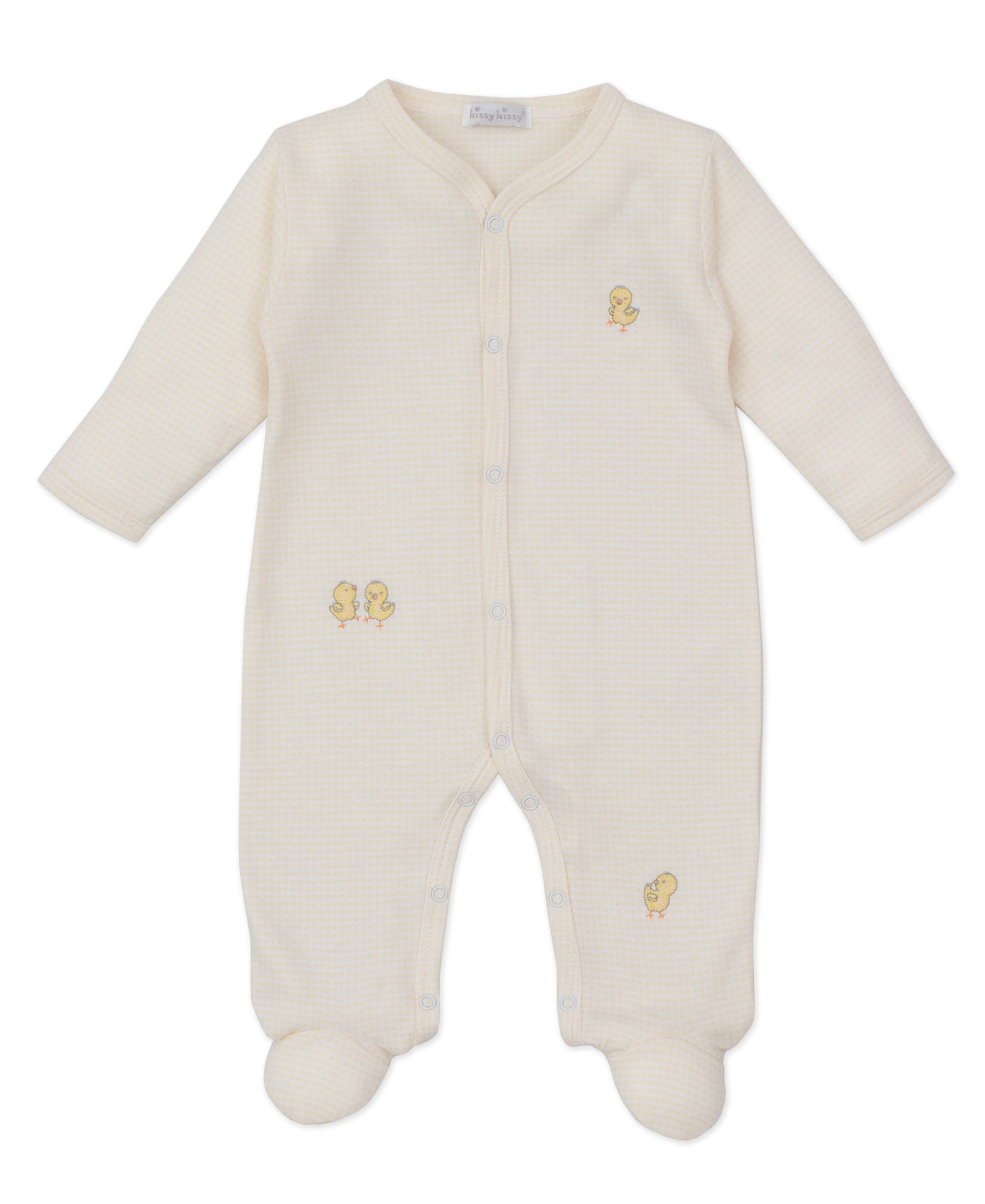 Cheery Chicks Yellow Footie