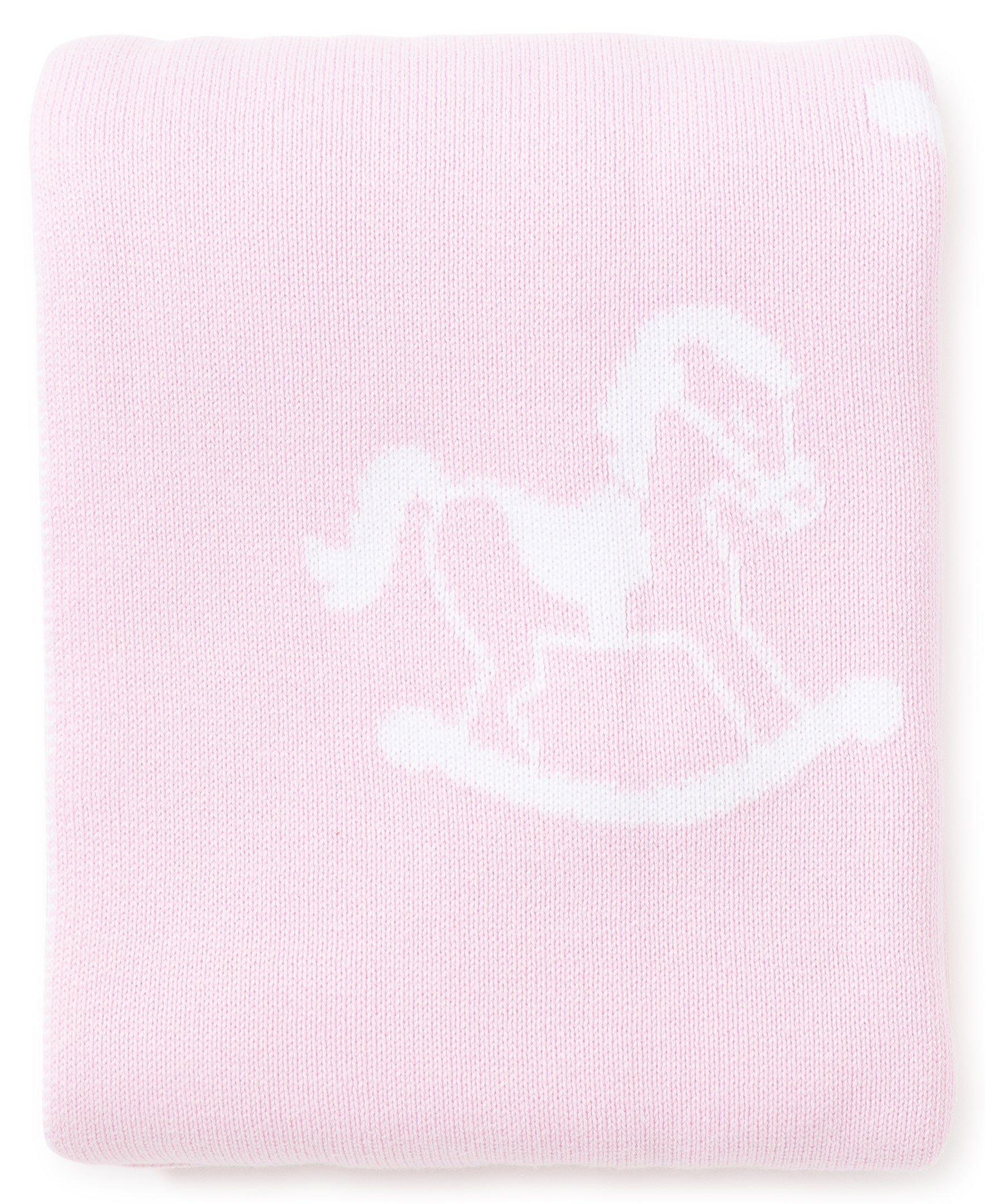Pink Rocker Knit Novelty Blanket